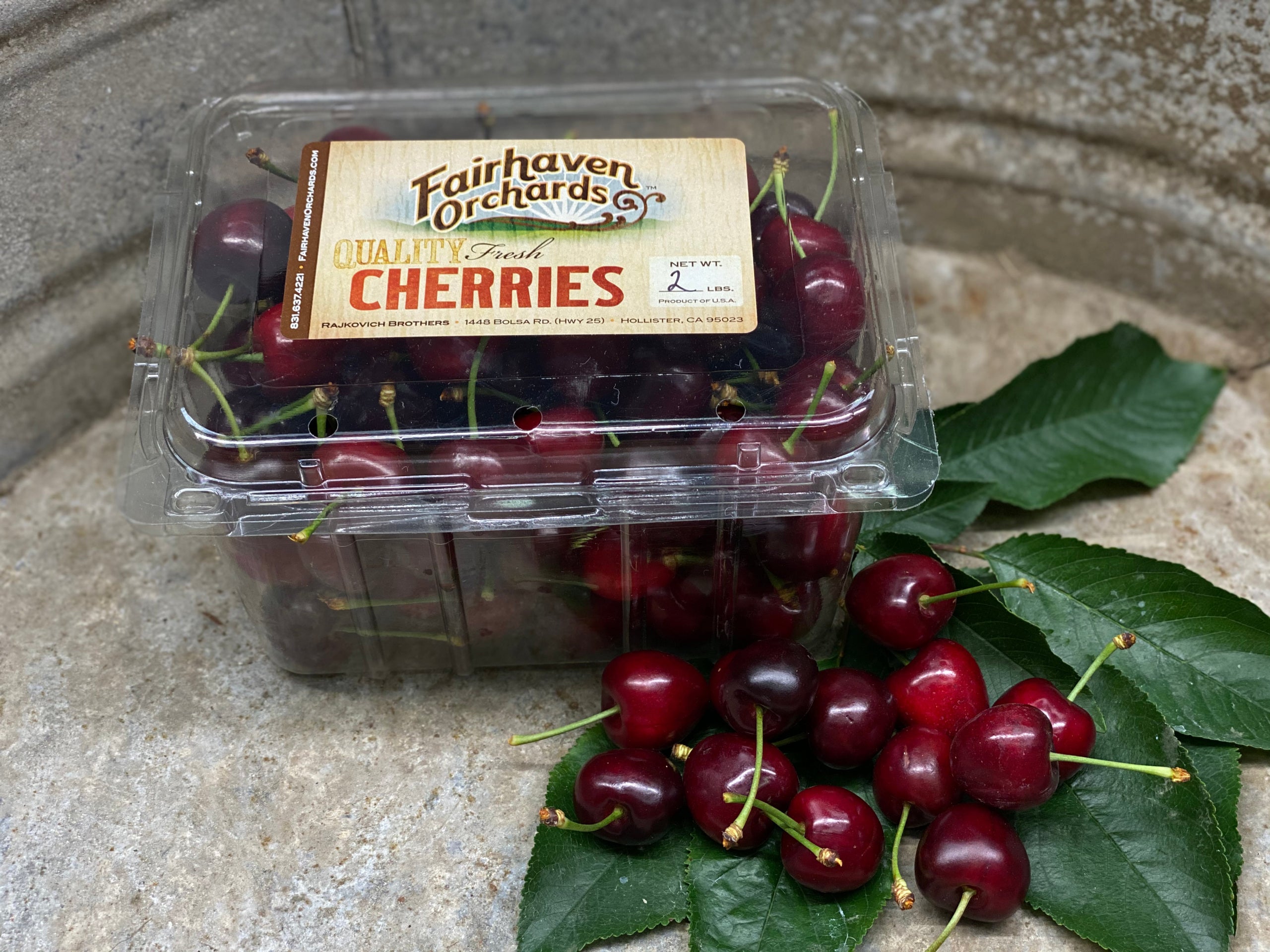 2 Pounds Bing Cherries | Fairhaven Orchards