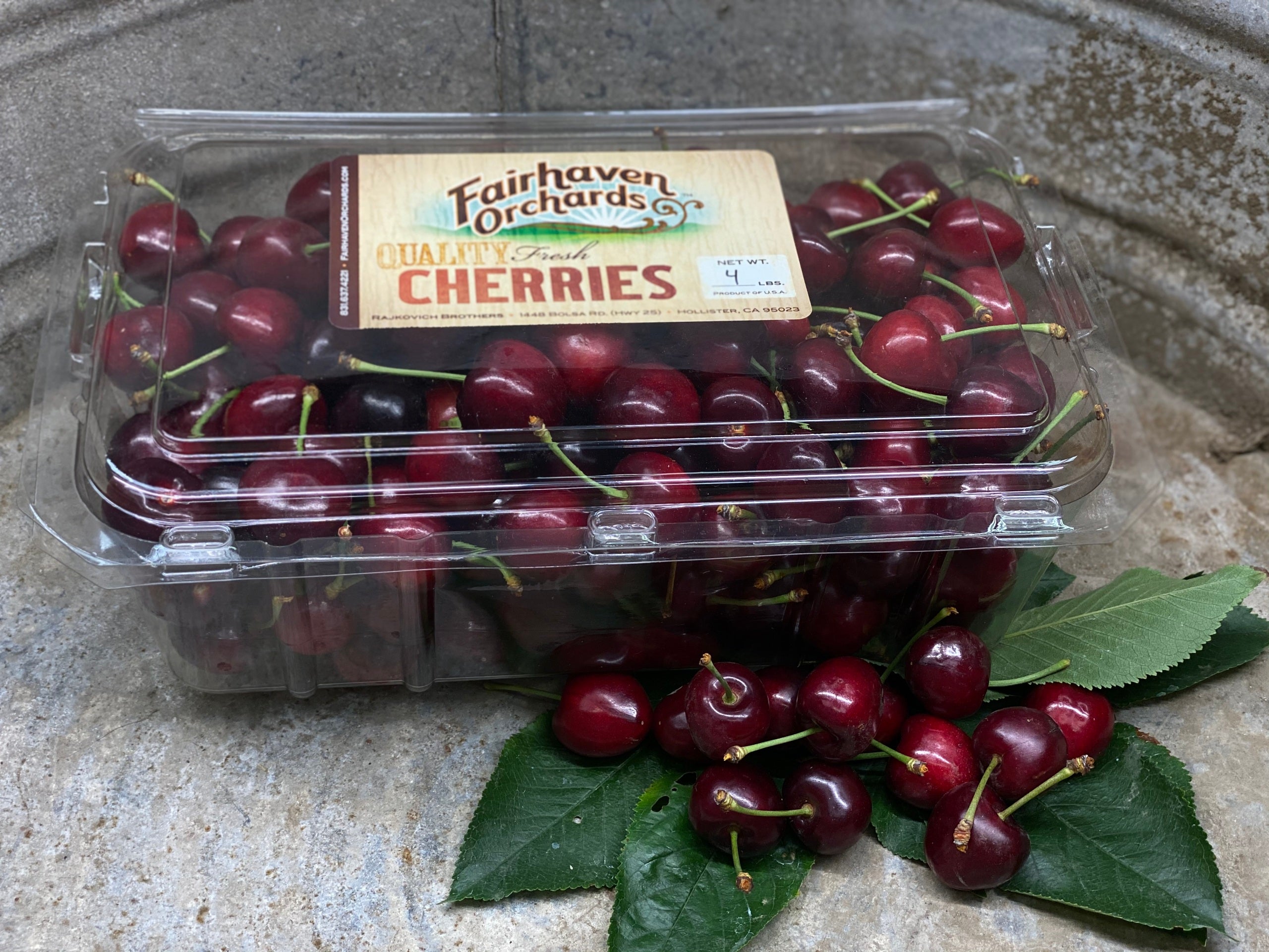 4 Pounds Bing Cherries | Fairhaven Orchards
